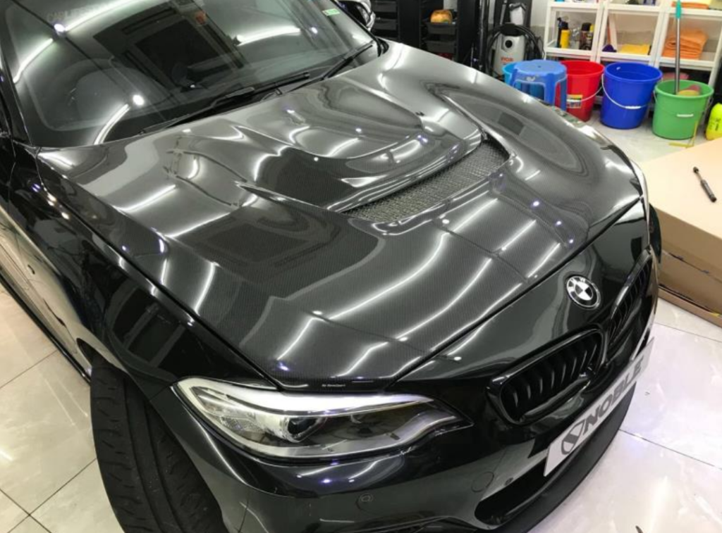 BMW M2 Carbon Fiber Hood Upgrade - KT4 Performance