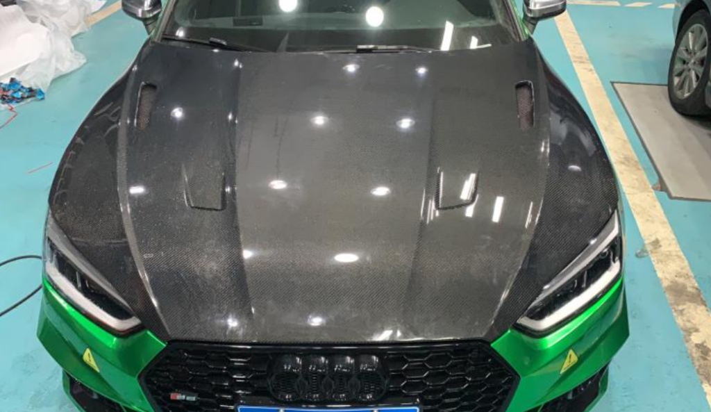 Audi B9 S5/RS5 Carbon Fiber Hood Upgrade - KT4 Performance