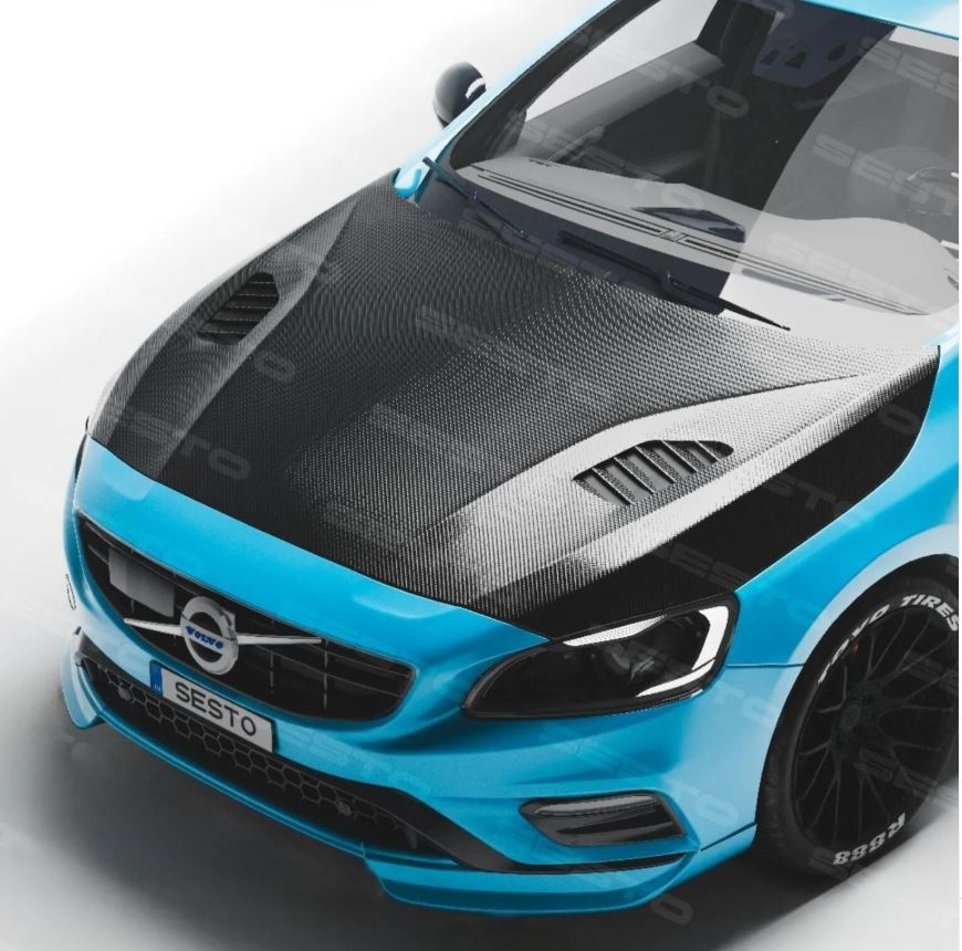 KT4 Signature Carbon Fiber Hood – Volvo S60/V60 (2014–2018) - KT4 ...